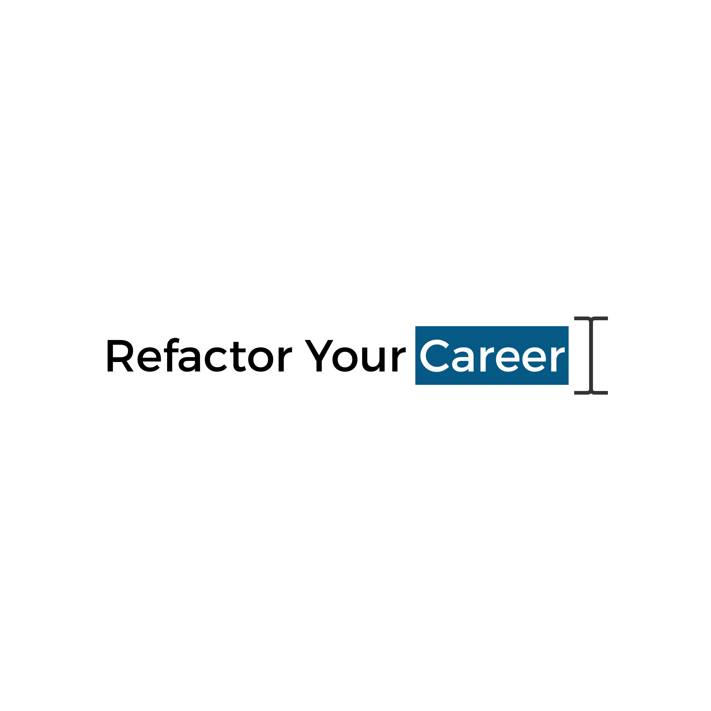 Refactor Your Career